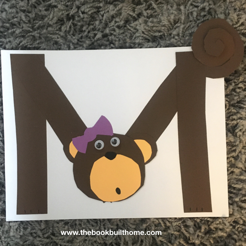 M is for Monkey Book List – The Book Built Home
