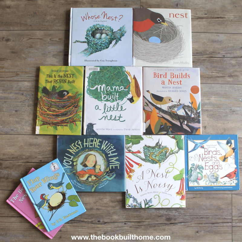 N is for Nest – The Book Built Home