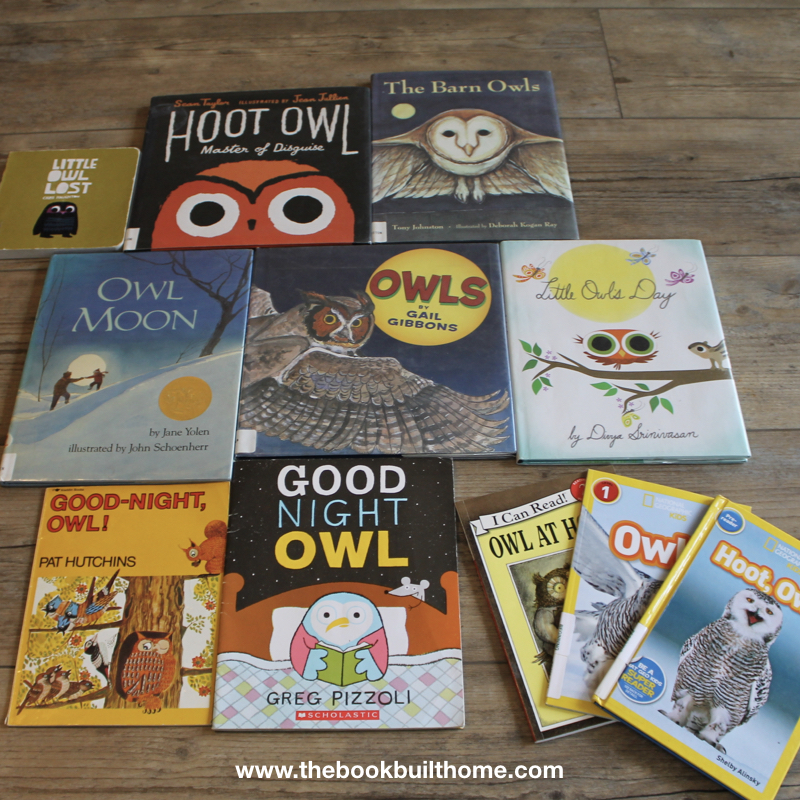 O is for Owl – The Book Built Home