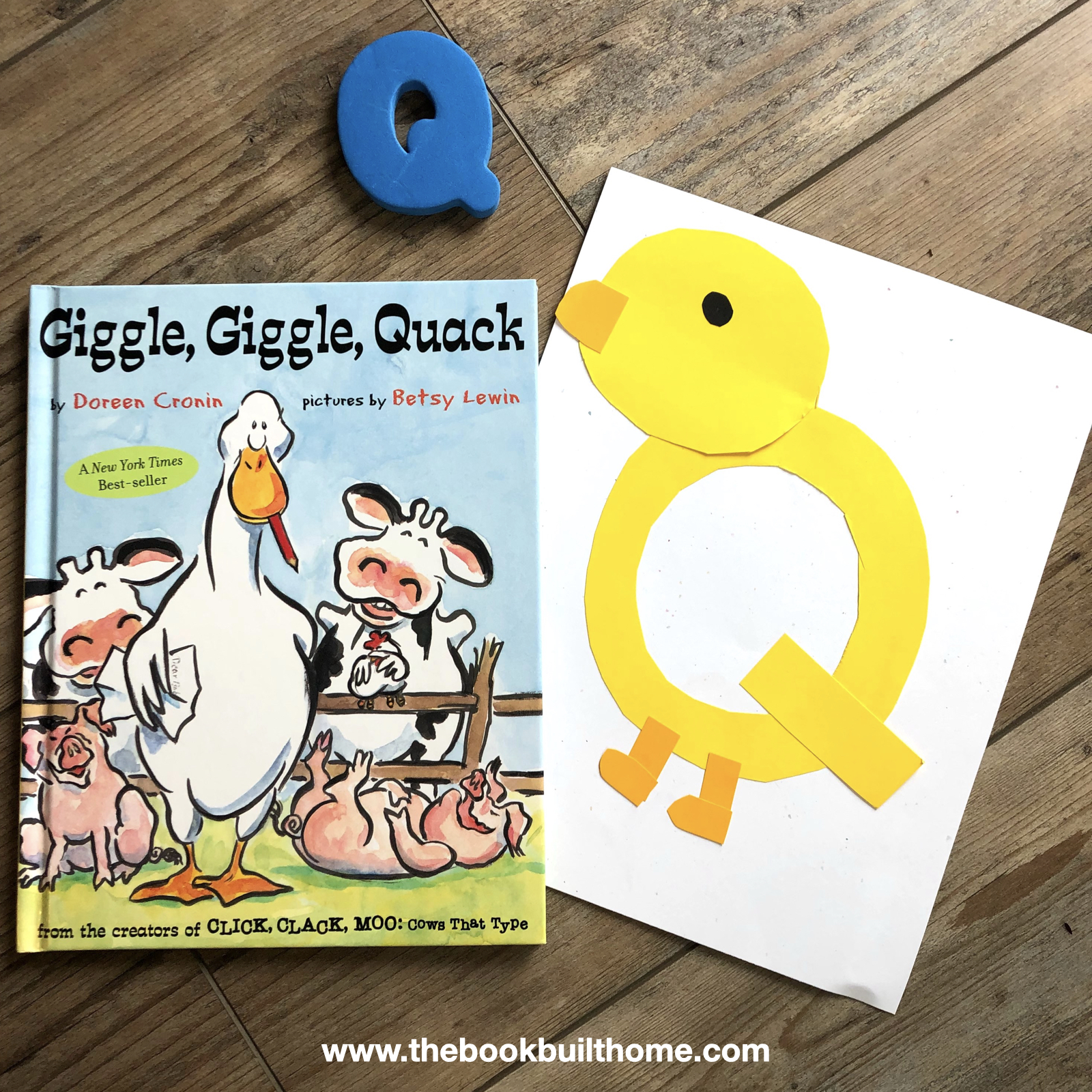 Q is for Quack Book and Activity List – The Book Built Home