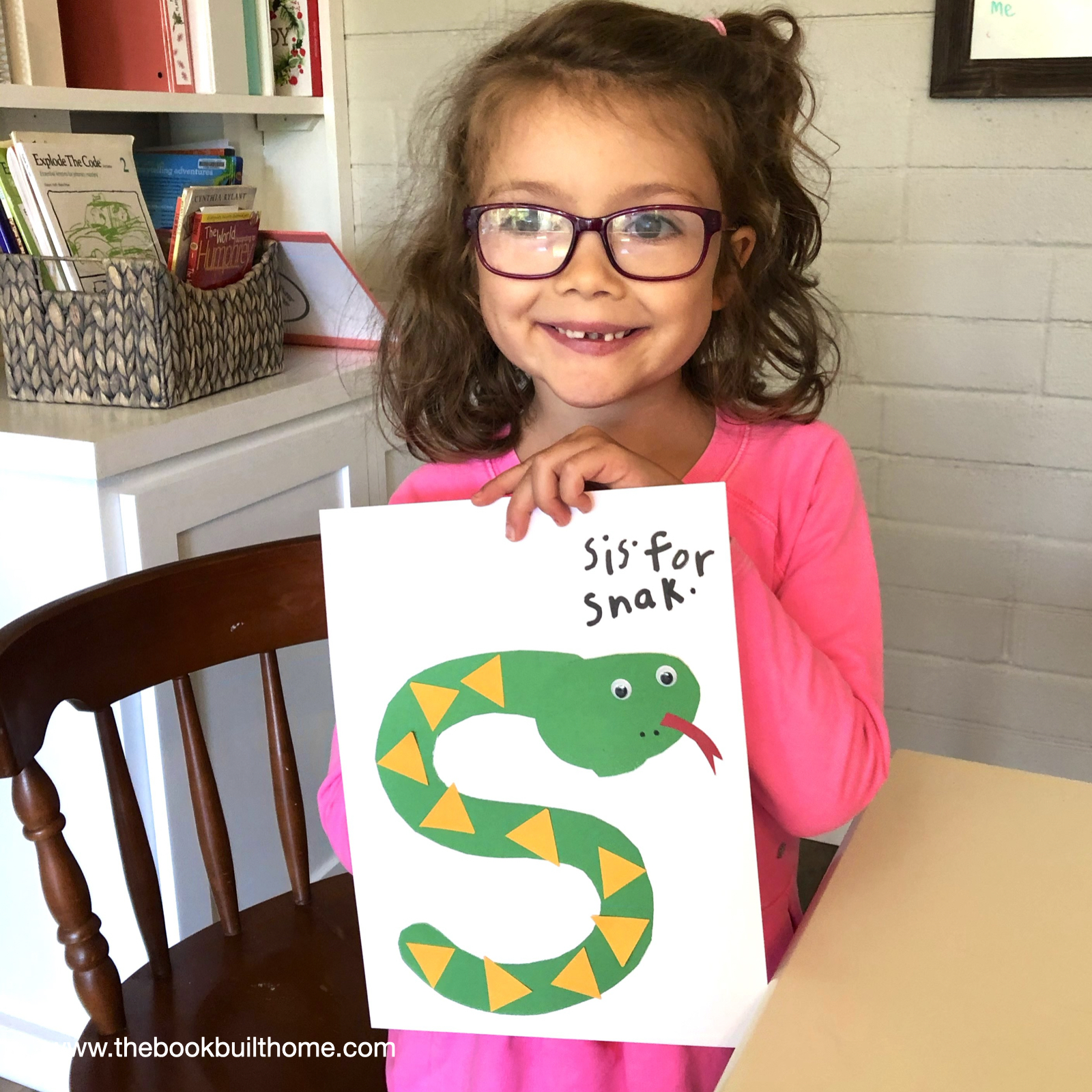 S is for Snake: Book and Activity List – The Book Built Home