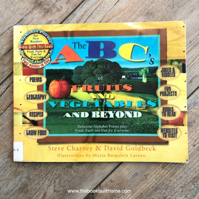 V is for Vegetables: Book List and Activity List – The Book Built Home