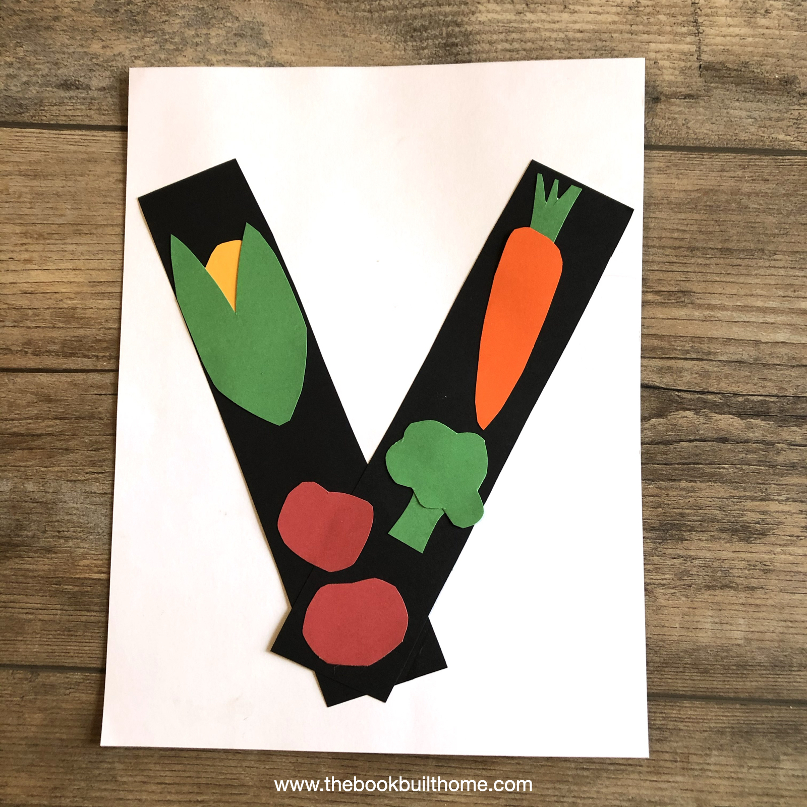 V is for Vegetables: Book List and Activity List – The Book Built Home